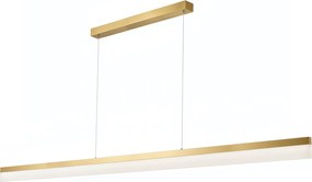 Toolight Toolight, LED stropní svítidlo 200cm, 48W, 4000K, APP1697-CP, zlatá matná, OSW-07893