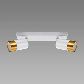 Svítidlo PUZON SPT GU10 2L WHITE/GOLD 04124 LS2
