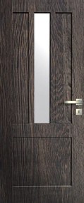 posuvné interiérové dveře do pouzdra LISBONA model 3 Průchozí rozměr: 70 x 197 cm, Orientace dveří: Levé dveře, Dekor: Dub skandinávský