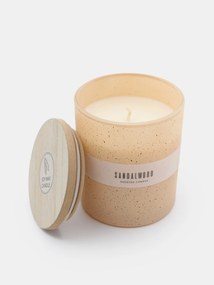 Sinsay - Vonná svíčka s přídavkem sójového vosku Sandalwood - béžová
