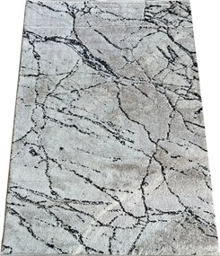 BE Koberec Opera 8090 GREY - šedý obdélníkový Rozměr: 60x100 cm