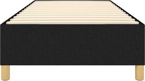 Rám postele s boxspringem černá 90x200 cm textil 3120931