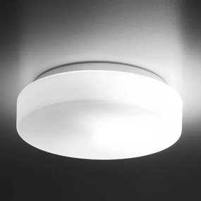 Ecolite Bílé stropní svítidlo Hector kulaté 300mm pro žárovku E27 W132/B-BI