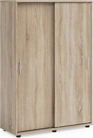 Střední skříň Praktik 100 x 40 x 147,9 cm, dub sonoma
