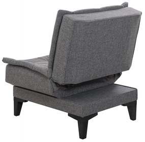 Atelier del Sofa Sedací souprava Santo-S-94216 - Dark Grey, Tmavá Šedá