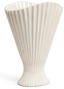 Ferm Living designové vázy Fountain Vase Off-White