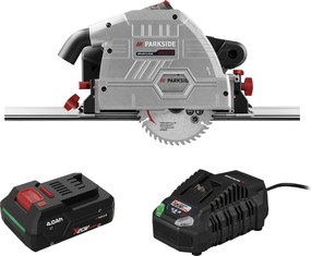 Parkside Performance® Aku ponorná pila Pptsa 20-Li C3, Smart 4 Ah