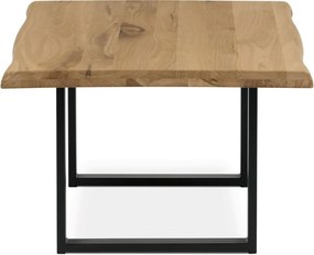 Konferenční stolek KS-F110U DUB, masiv, dub (110 x 70) cm