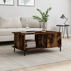 vidaXL Konferenční stolek 90 x 50 x 40 cm kompozitní dřevo [829495] Barva: šedá sonoma