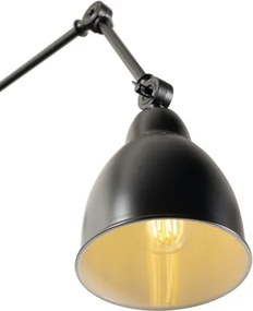 Brilagi - Nástěnná lampa QUILL 1xE27/40W/230V 83 cm černá