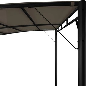 Slunečníkové markýzy 3 x 3 x 2,55 m Taupe 312254