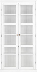 Bílá vitrína z MDF 98x193x34 cm Wilma – Ellos Home