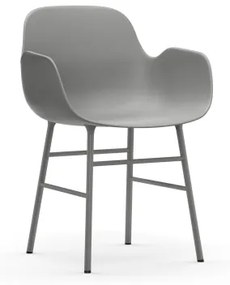 Form Armchair šedá Normann Copenhagen