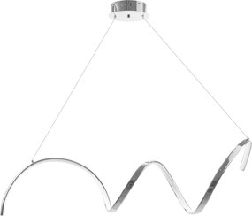 Toolight Toolight, LED závěsné svítidlo 90cm, 26W, 3000K, LHJ025-CP, chromová, OSW-60016