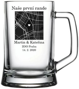 Sklenice na pivo Místečko lásky