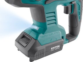 Kladivo vrtací aku SHARE20 V, 1,7J, SDS plus, BRUSHLESS, 20 V Li - ion, 2000 mAh EXTOL INDUSTRIAL 8791818