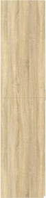 Skříň highboard dub sonoma 80 x 42,5 x 185 cm kompozitní dřevo 3281436