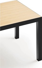 Jídelní stůl s deskou z dubového dřeva 75x180 cm Alma – Teulat