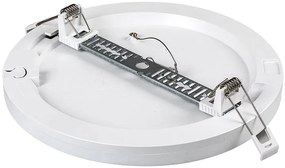 Rabalux LED stropní svítidlo Sonnet 1x18W | 1880lm | 4000K | IP20 - průměr 22,5cm, bílé