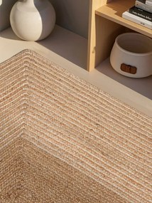 Koberec Juno přírodní / bílý / zlatý