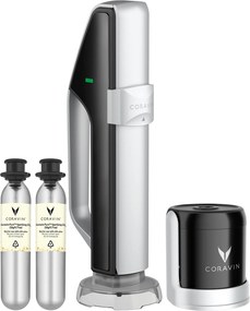 Coravin® sparkling systém pro uchování šumivého vína - black/silver