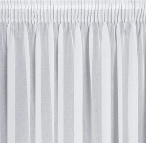 ZÁCLONA NA PÁSCE ELPIDIA 350X150 CM BÍLÁ