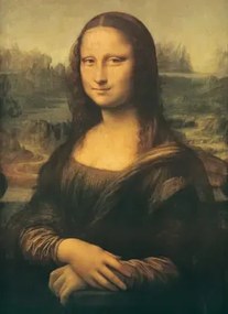 EUROGRAPHICS Puzzle Mona Lisa / 1000 dílků / 48,9 × 67,6 cm