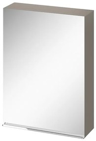 Cersanit - VIRGO zrcadlová závěsná skříňka 60cm, šedá-chrom, S522-015