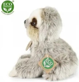 RAPPA Plyšový lenochod sedící 18 cm / ECO-FRIENDLY / od 0 měsíců