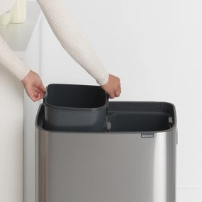 Brabantia BO Touch Bin 2x30L matna ocel otiskuvzdorná