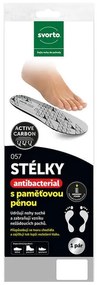 Stélky ANTIBACTERIAL s paměťovou pěnou vel. 41-42