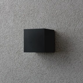 Brilagi - LED Venkovní nástěnné svítidlo CUBE LED/6W/230V černá IP54