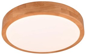 Světle hnědé LED stropní svítidlo ø 40 cm Iseo – Trio