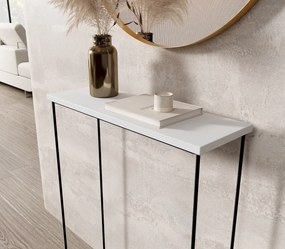 ADRK Furniture Konzole Sili ADRK-CT-SIL-B-W