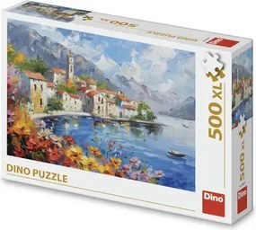 DINO Puzzle Malovaná zátoka XL / 500 dílků