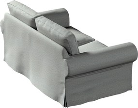 Potah na pohovku IKEA  Ektorp 2-místná, rozkládací, STARÝ MODEL barva modrá látka pletený vzor