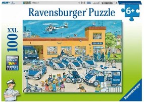 Puzzle ravensburger puzzle 108671 policejní okrsek 100 dílků