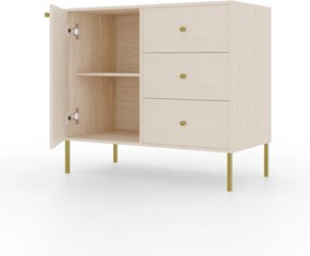 ADRK Furniture Komoda 1D 3S Tili ADRK-CHES-TIL-1D-3S-BS
