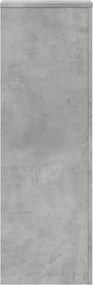 Stojany na rostliny 2 ks betonově šedé 33x33x100 cm kompozit 3307885