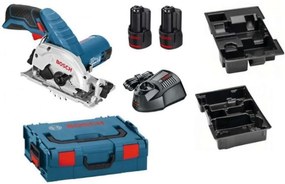 Bosch - 12V AKU okružní pila 85 mm, 2x aku 3,0 Ah Li-Ion, nabíječka 06016A1005