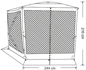 ClapTop Rychloskládací stanový altán ClapTop 400