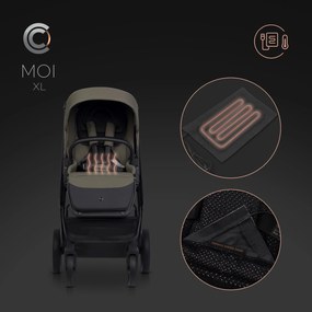 Sportovní kočárek Cavoe Moi XL Moss