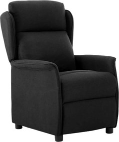 Polohovací křeslo Černá Polyester 340154