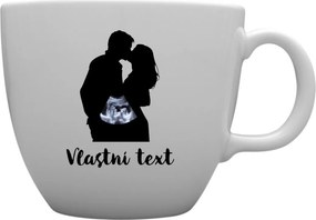 Personalizovaný MEGA XXL keramický hrnek 1000 ml s párem a ultrazvukem