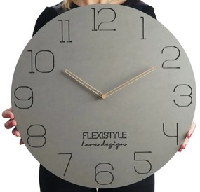 Flexistyle z210d - velké nástěnné hodiny s průměrem 50 cm