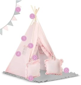 Ecotoys Teepee šedý