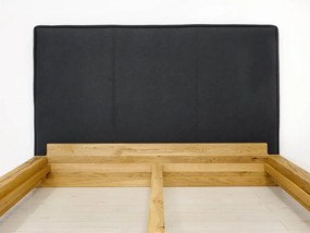 Dubová postel s opěradlem 180 x 200 cm URBAN FOREST 5