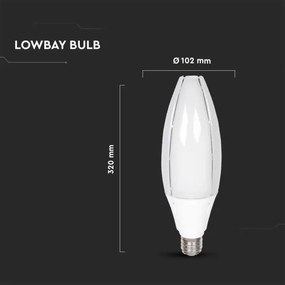 LED Žárovka SAMSUNG CHIP E40/60W/230V 4000K