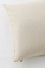 Béžové povlečení na jednolůžko s příměsí lnu 150x200 cm Elly – Ellos Home