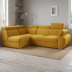 Sedací souprava BASTON | 188x260 cm | rozkládací + úložný prostor | VÝBĚR TKANIN